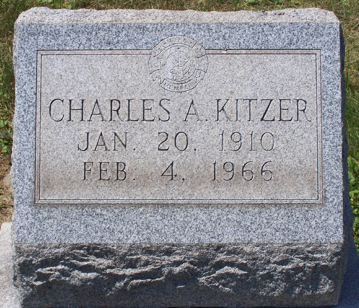 Tombstone Tuesday – February 4, 2020 – Charles Alfred Kitzer ...