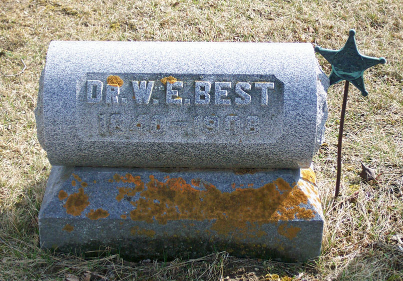 Tombstone Tuesday – July 21, 2020 – William Edward Best | Tombstone Tuesday