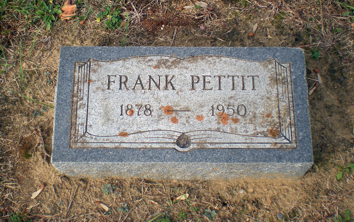 Tombstone Tuesday – March 22, 2022 – Frank Lorenzo Pettit | Tombstone ...